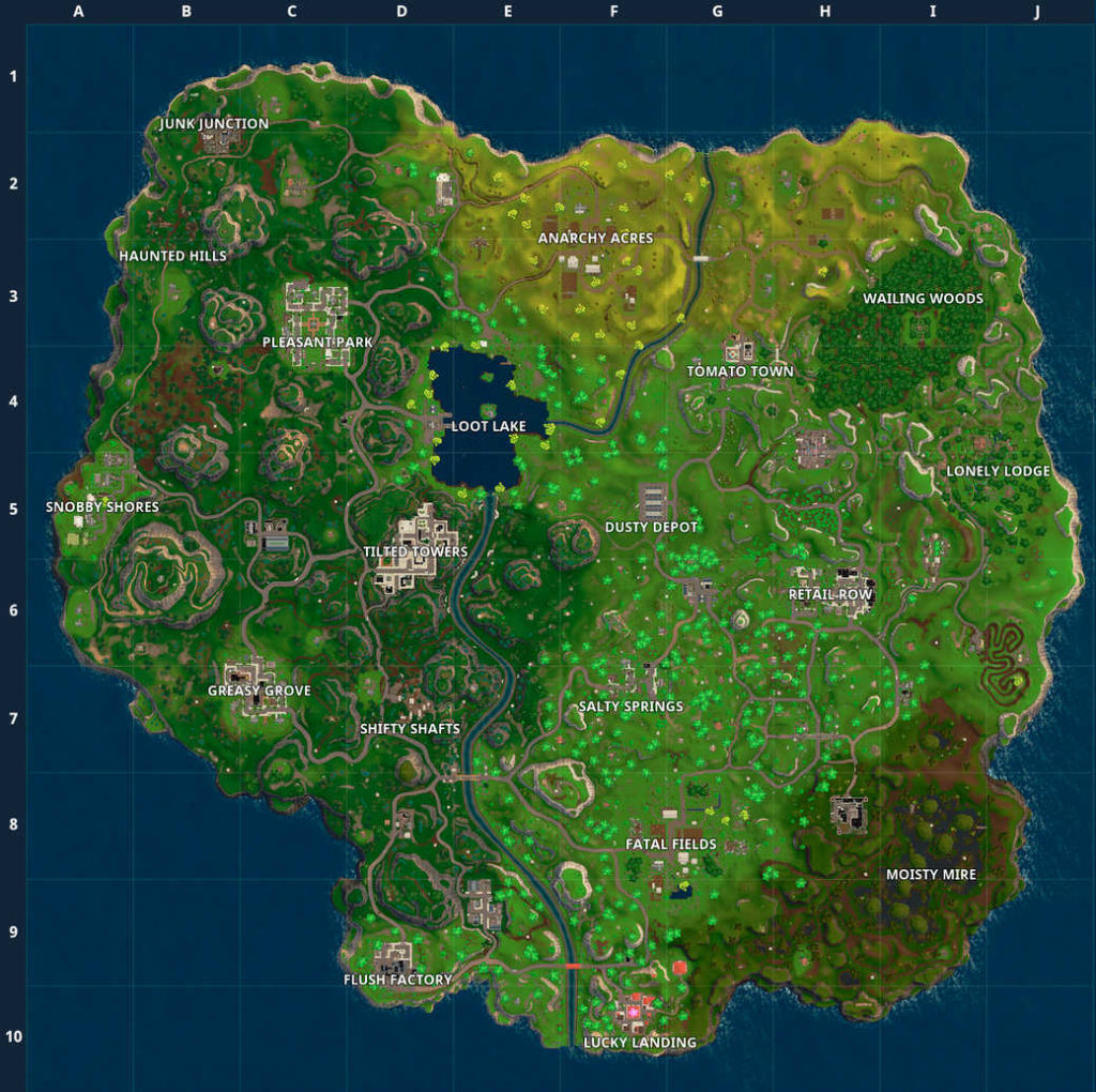 Fortnite Maps